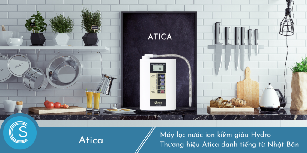 Máy tạo nước ion kiềm Atica - Scimitar